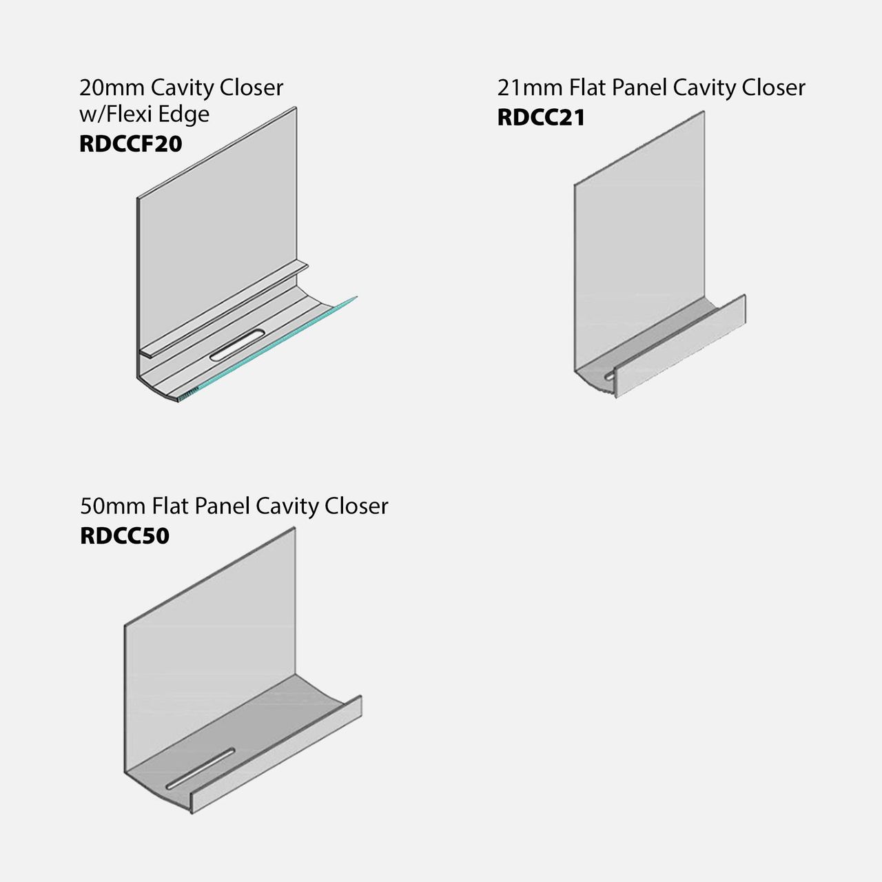 Cavity Closers (uPVC) | Masons New Zealand | Masons New Zealand