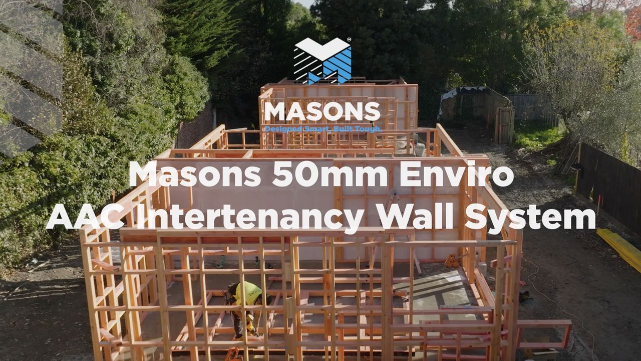 Intertenancy Wall System |Acoustic and Fire-Rated Wall System | Masons ...